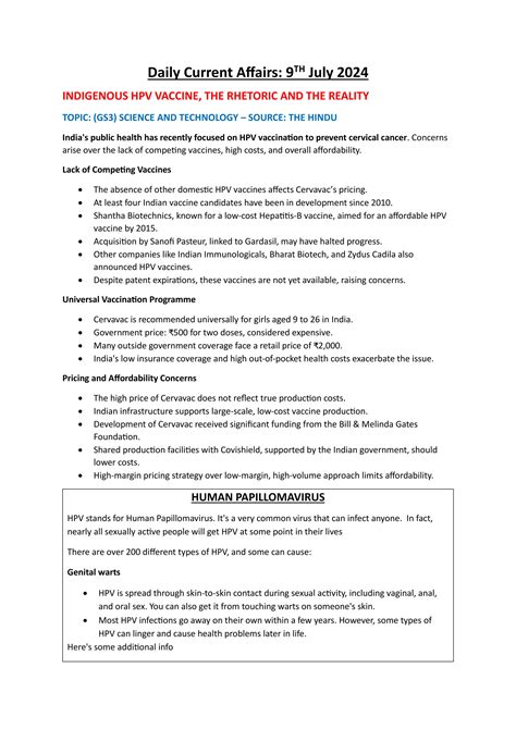 DEEKSHA Mains Answer Writing Program DOCX Reproductive Health Diseases And Conditions