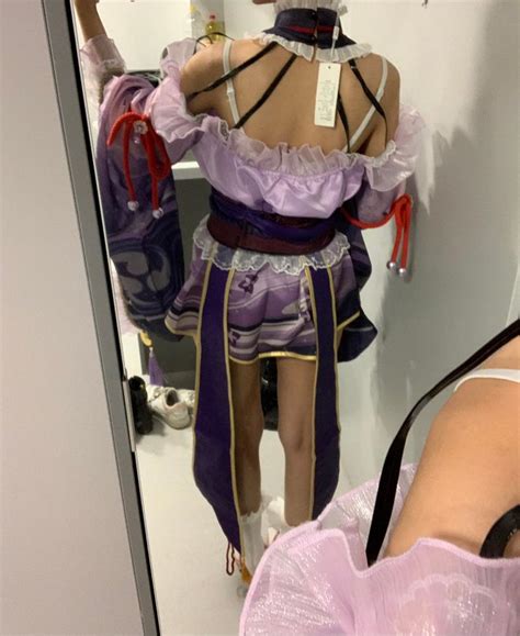 In Stockexclusive Uwowo Genshin Impact Fanart Baal Raiden Shogun Mai Uwowo Cosplay