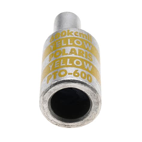 400 Mcm Aluminum Offset Pin Terminal Yellow Aluminum Pin Nsi