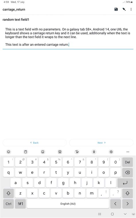 2024 2 0 2024 3 0 Beta 0 Text Field Rows Parameter Carriage