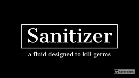 Sanitizer Pronunciation And Meaning Colloquy Youtube
