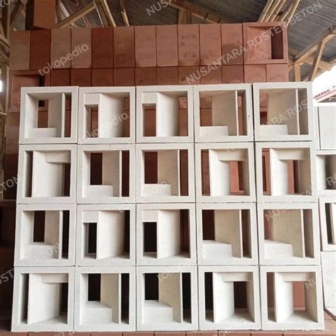 Jual Roster Beton L Nako Roster Minimalis Lubang Angin Terbaru Abu Abu Kab Bogor
