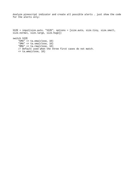 Analyze Pinescript Indicator And Cr Pdf