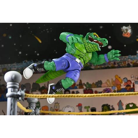 Teenage Mutant Ninja Turtles Archie Comics Stump Wrestling Leatherhead