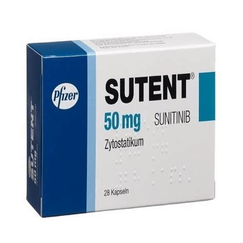 Buy Sunitinib 50 Mg Sutent Capsules Online At Lowest Price