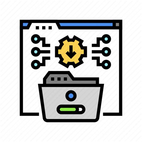 System Integration Analyst Data Analysis Business Icon Download