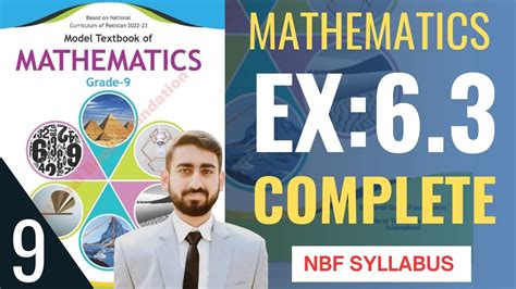 Class 9 Math Exercise 6 3 NBF Ex 6 3 Class 9 Federal Board Math