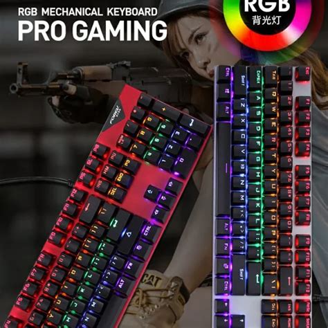 Forev FV Q302 RGB Mechanical Pro Gaming Keyboard Technology Valley