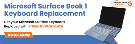 Microsoft Surface Book 1 Keyboard Replacement