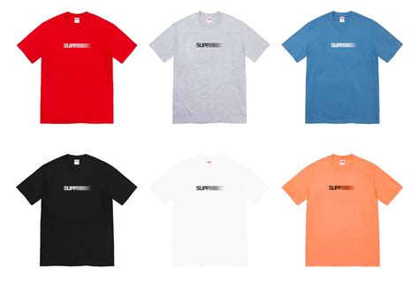 Supreme Motion Logo Tee 2023ss Unique Hype Hk