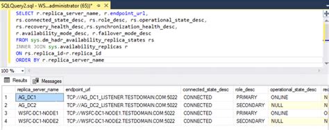 Sqlserver 分布式可用性组（二）—— 创建、故障转移与元数据信息查看方法alter Availability Group Csdn博客