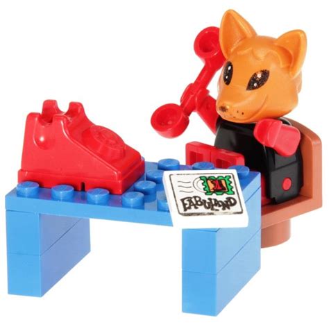 LEGO Fabuland 3716 Freddy Fuchs Am Schreibtisch DECOTOYS