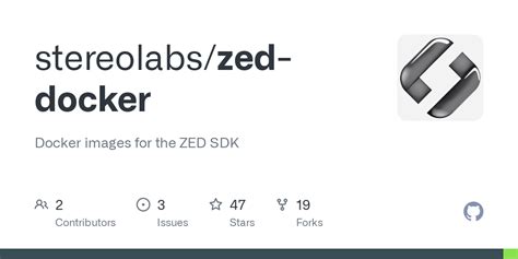 Github Stereolabs Zed Docker Docker Images For The Zed Sdk