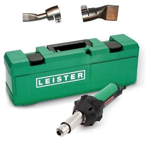Leister St Hot Air Welder W 34 1 12 Nozzle And Case Kit Drp Tools
