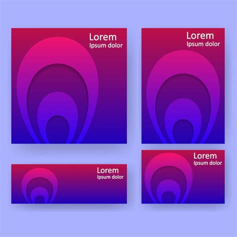 Premium Vector Wave Gradient Texture Brochure Paper Print Templates