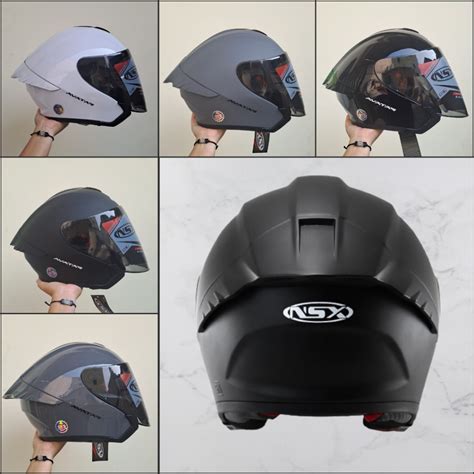 Jual Helm Half Face Nsx Avatar Original Sni Terbaru Shopee Indonesia