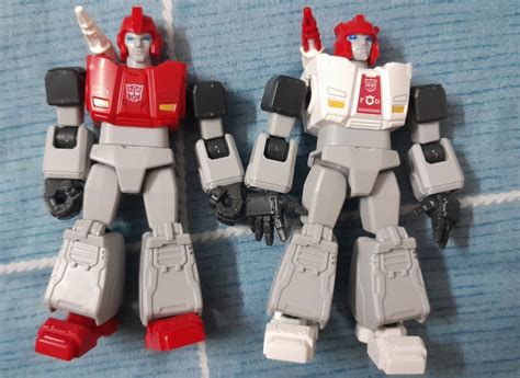 Blokees Transformers Buluke Ironhide Red Alert Set Custom Colour