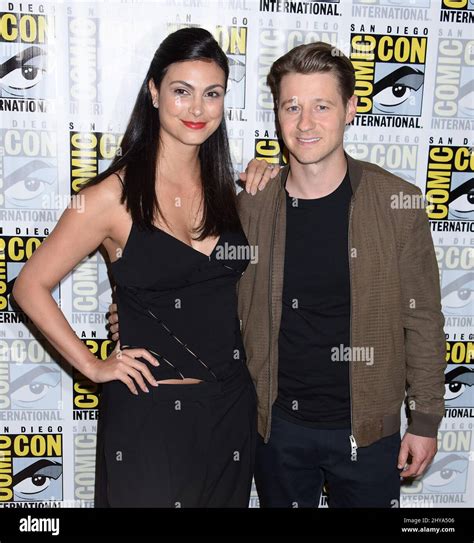 Morena Baccarin And Benjamin Mckenzie Attending Foxs Gotham Cast