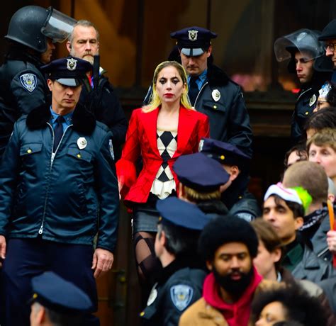 Lady Gaga Steps Out As Harley Quinn In ‘joker 2 Set Photos Rolling