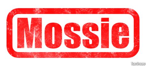 Mossie Text Effect And Logo Design Name