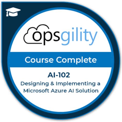Ai 102 Designing And Implementing A Microsoft Azure Ai Solution Credly