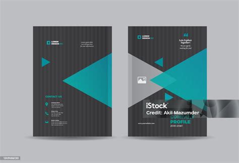 Desain Sampul Brosur Bisnis Atau Laporan Tahunan Dan Sampul Profil Perusahaan Atau Sampul Buklet
