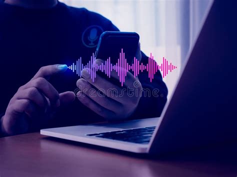 Conversation And Voice Searching Automation Voice Recognition