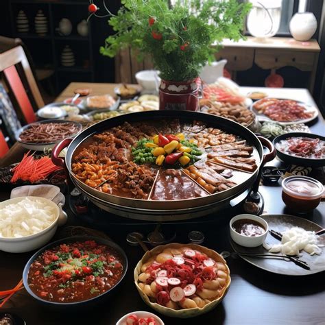 Premium Ai Image Sichuan Hot Pot Extravaganza