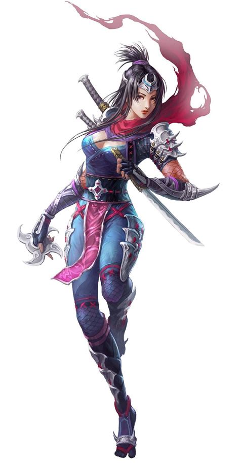 Pin By Hemant Borah On Character D Female Ninja Character Art Ninja Art