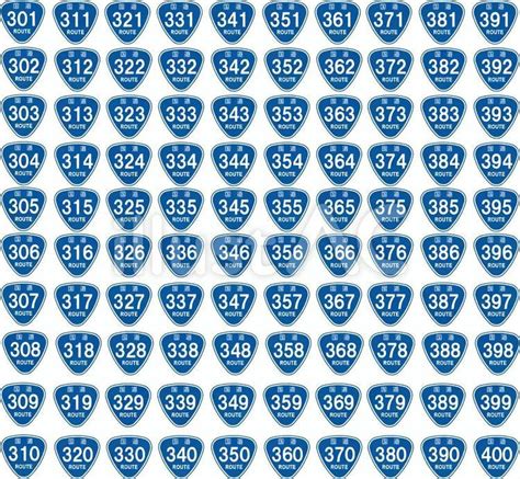 国道番号標識 301号400号イラスト No 995226無料イラスト フリー素材ならイラストAC