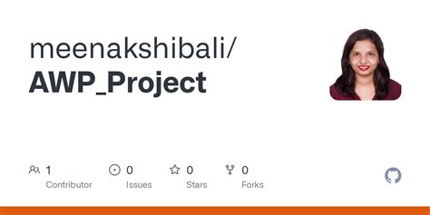 GitHub Meenakshibali AWP Project