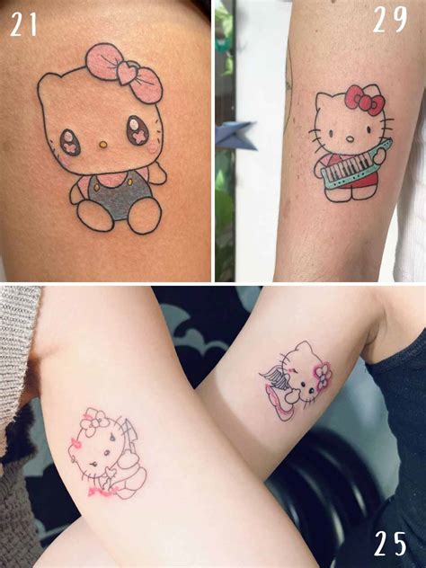 Hello Kitty Tattoos Designs