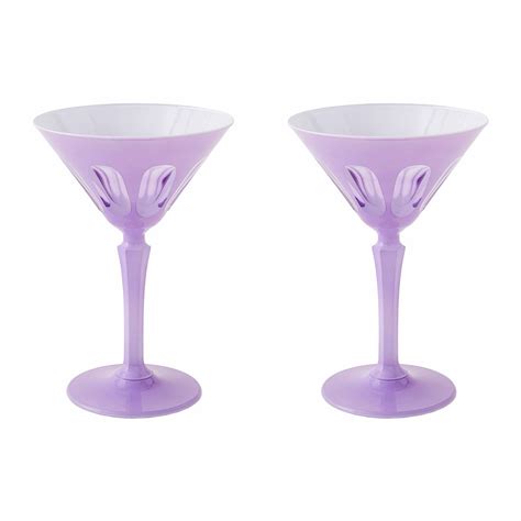 Sir Madam Rialto Martini Glass Set Of 2 2modern