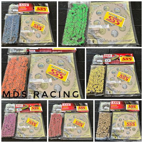 Jual Gir Gear Set SSS 415HSB Tipis Suzuk Gsx R 150 Gsx S 150 Gsx150