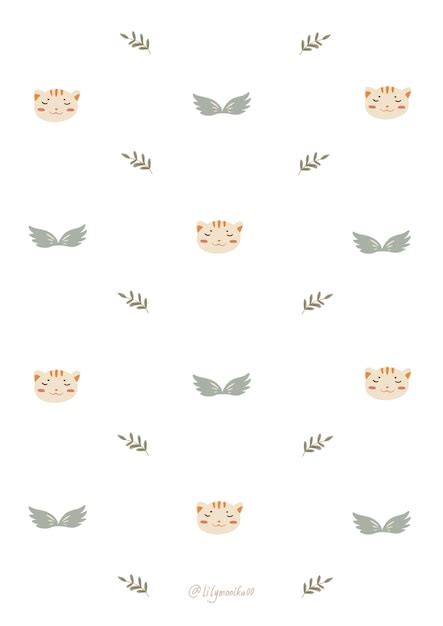 Premium Psd Set Of Cute Fabric Illustration Patterns