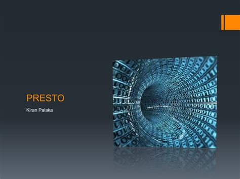 Presto Distributed Sql Query Engine Ppt