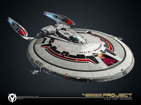 Starfleet Ships — 3 Variants Of The Avalon Class By Vektor Visual
