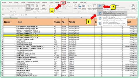 936 Imagenes Como Fijar Columnas Y Filas En Excel Fotos