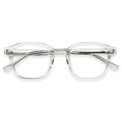 Ch2805 Square Clear Eyeglasses Frames Leoptique