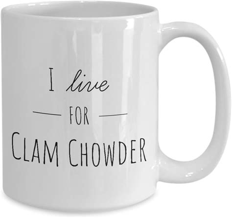 Clam Chowder Lover Mug Ideas For Clam Chowder Themed Mug Clam Chowder
