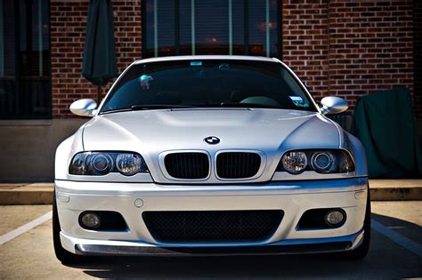 Fonds d ecran BMW E46 m3 Blanc Devant Voitures télécharger photo