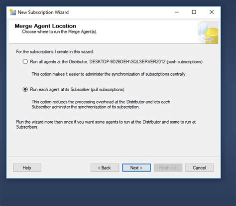 How To Setup Merge Replication Copy And Distribute Data And Database