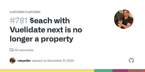 Each With Vuelidate Next Is No Longer A Property · Issue 781