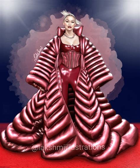 Gigi Hadid By Lakshmiillustrations On Deviantart