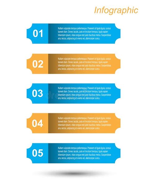 Infographics Banners For Web Layout Stock Vector Illustration Of