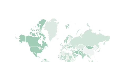 World Map Heatmap By Lizandro Darío Sández Sepúlveda Infogram