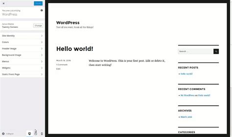 Exploring Responsiveness In The Wordpress Theme Customizer — Sitepoint