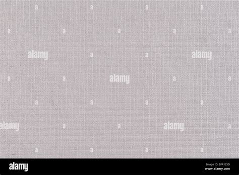 White Canvas Like Structure With Regular Linear Threads Pattern Stock