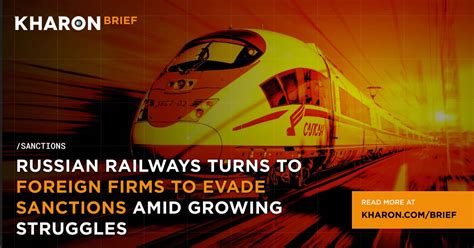 Kharon On Linkedin Western Sanctions Have Severely Impacted Russian