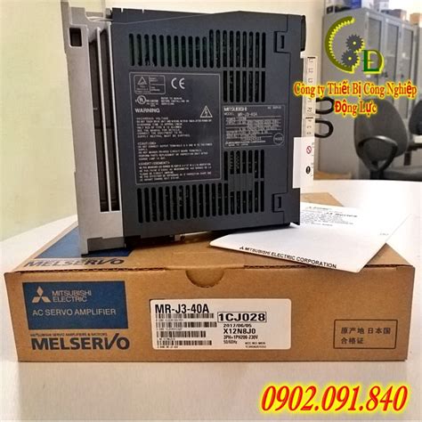 Mr J3 40a Bộ điều Khiển động Cơ Melservo Ac Servo Driver Amplifier Plc
